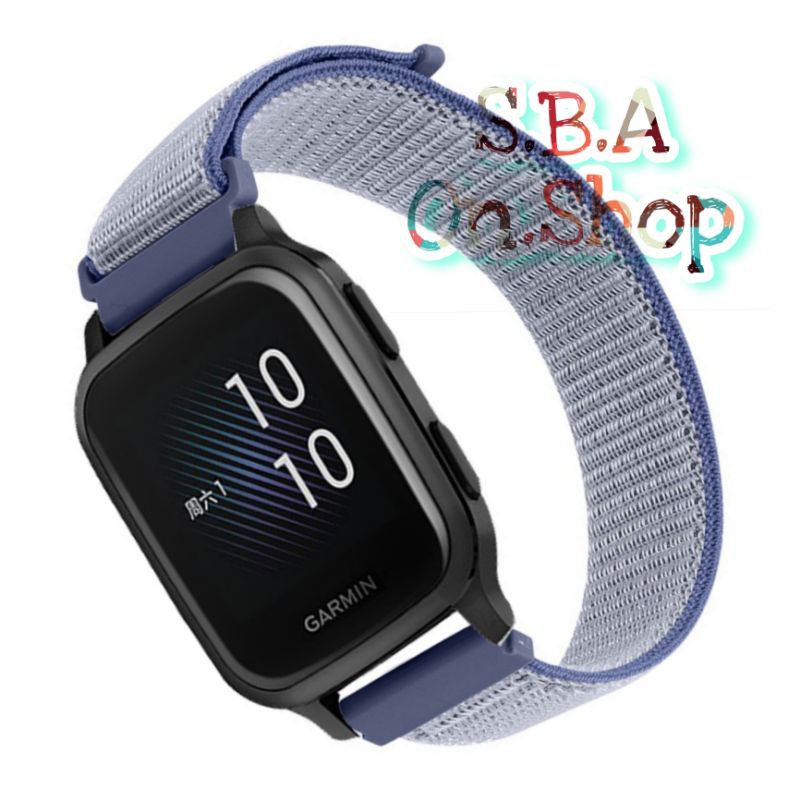 Jual Nylon Nilon Loop Strap Watch Band Tali Jam Garmin Venu SQ Sq 1 2 ...