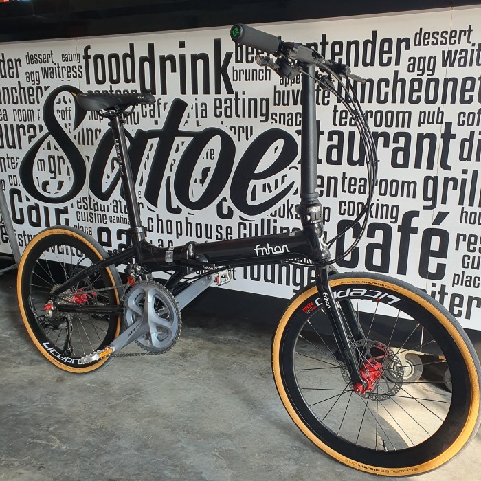 Jual Fnhon Blast 22Inch 2 - 11 Speed Shimano 105 Hitam Schwalbe Litepro ...