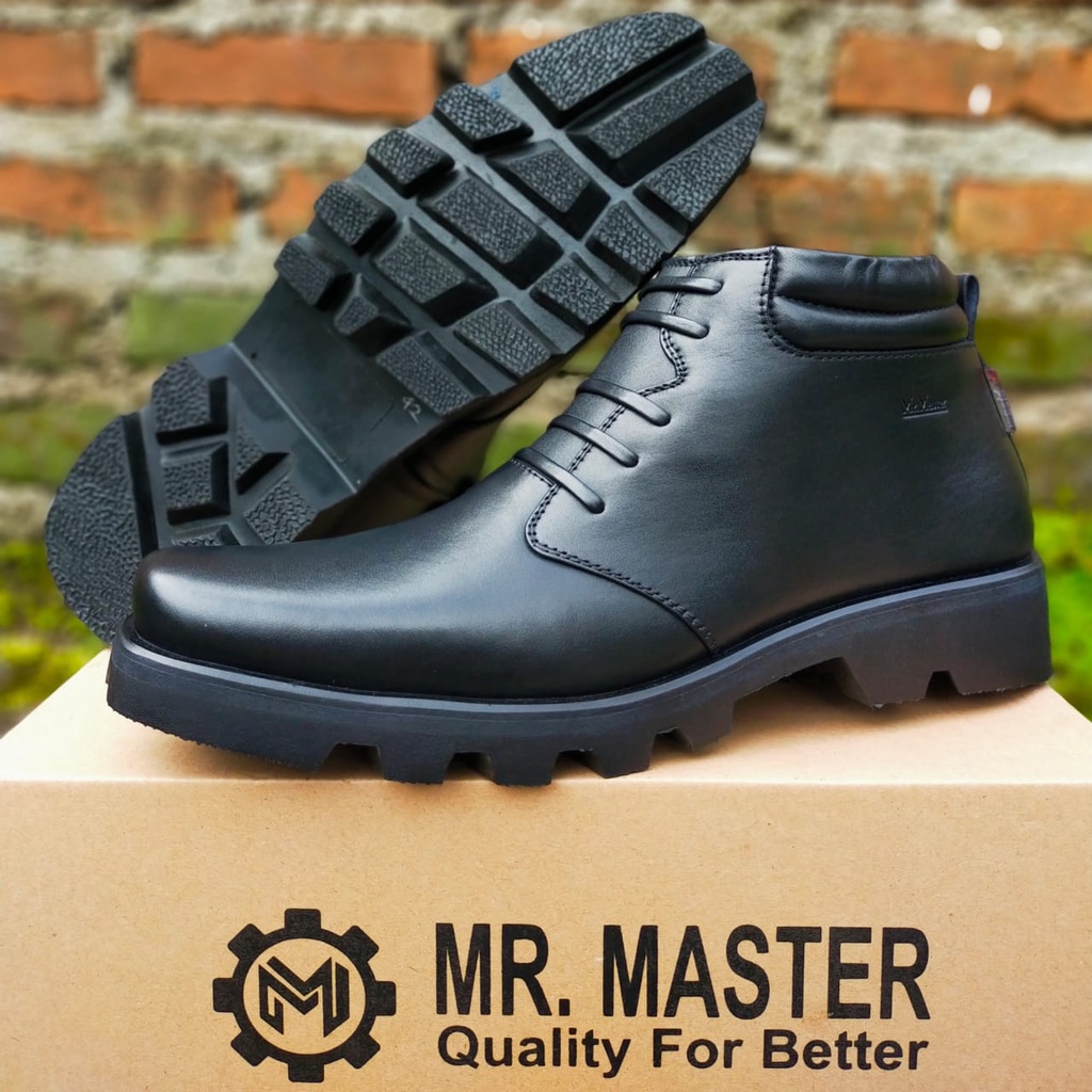 Jual SEPATU PDH KULIT SAPI ASLI MERK MR.MASTER SEPATU PDH DINAS KANTOR ...