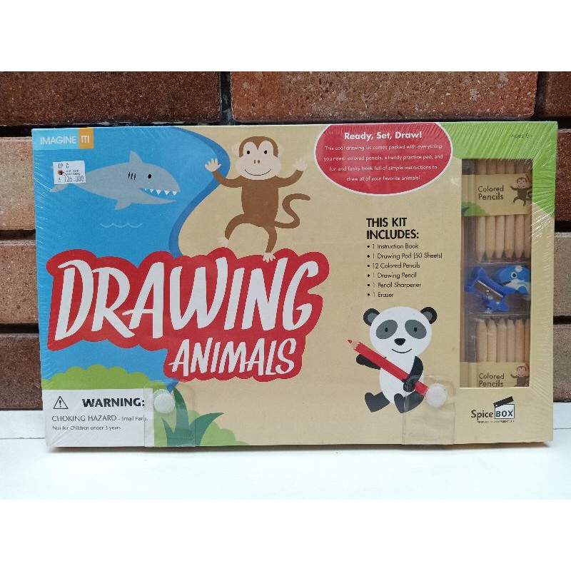Jual DRAWING ANIMALS BOX | Shopee Indonesia