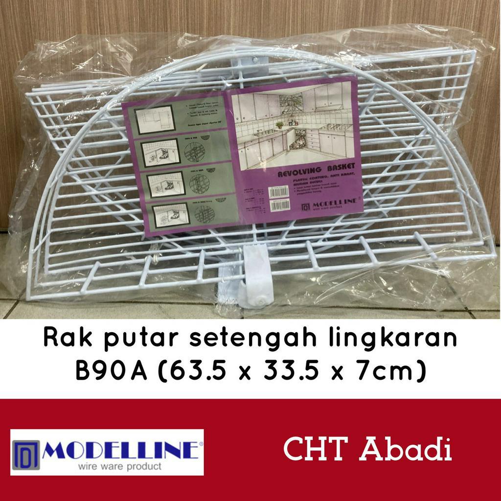 Jual RAK PUTAR SETENGAH LINGKARAN B90A - 90 CM | Shopee Indonesia