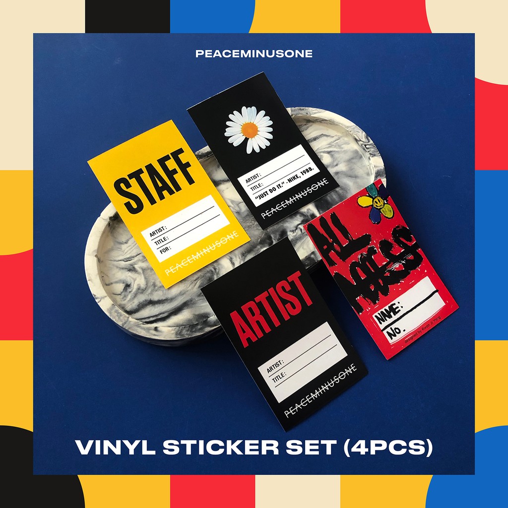 Jual Sticker Vinyl Set G-Dragon Peaceminusone Daisy GD Paranoise ...