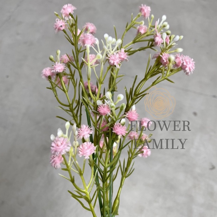 Jual Flower Family - [5 Cabang] Baby Breath Grade A Real Touch ...