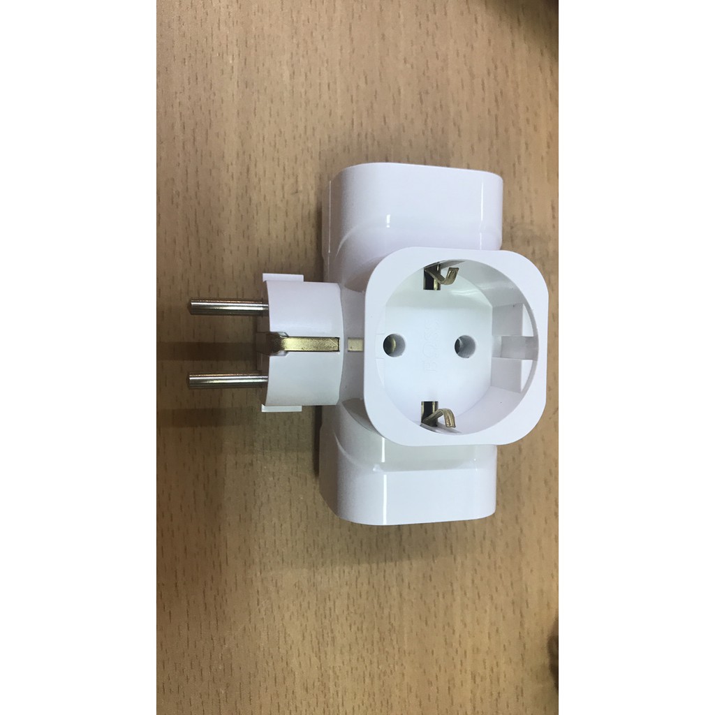 Jual Steker T Arde Boss cabang 3 / steker T dengan grounding 10A 250v ...