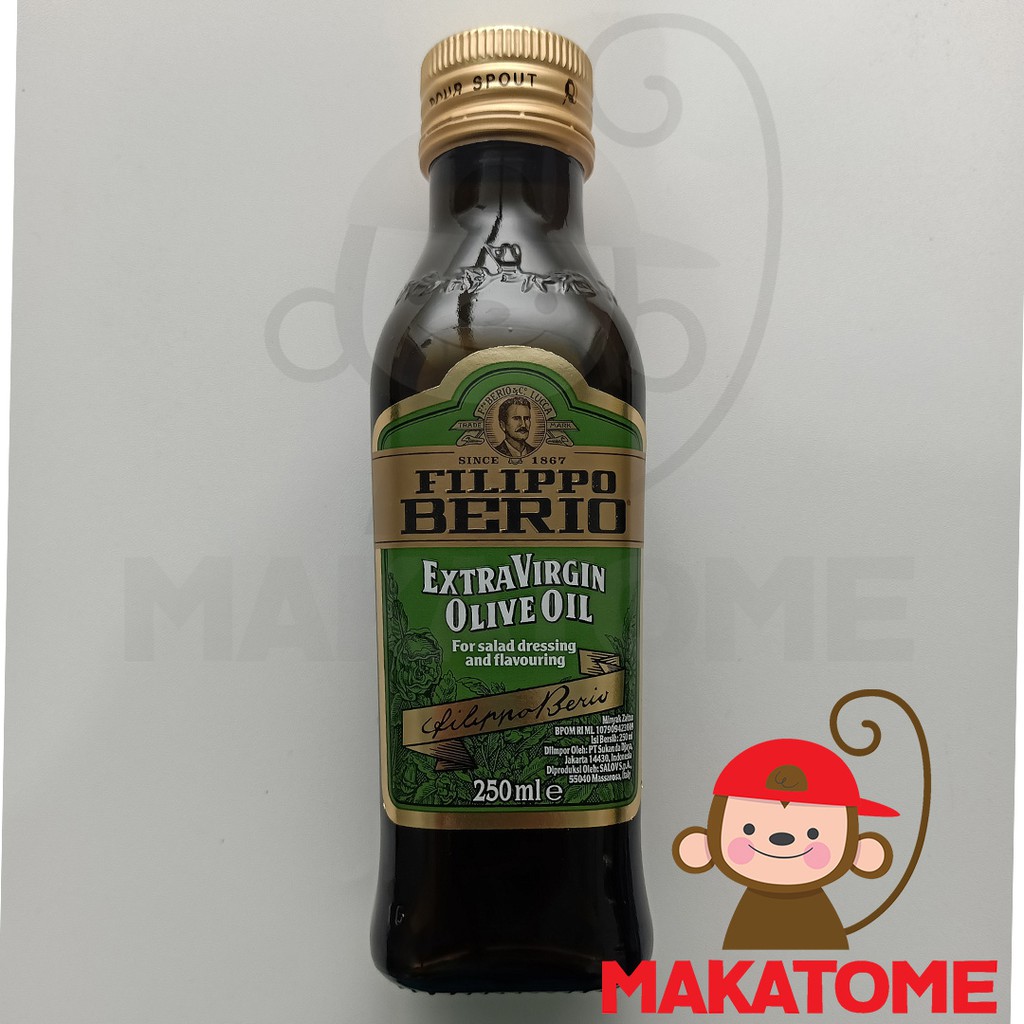 Jual Filippo Berio Extra Virgin Olive Oil 250ml EVOO MPASI 250 ml ...