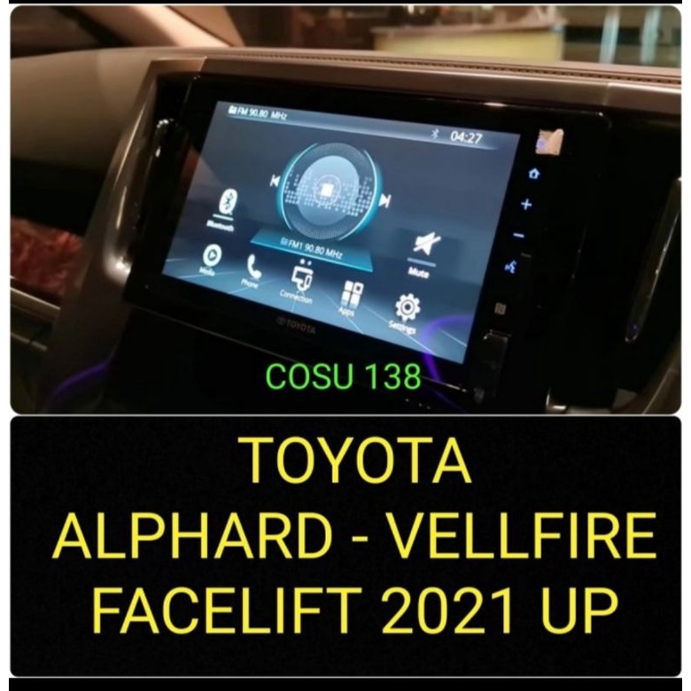 Jual ANTI GORES PREMIUM HEAD UNIT TOYOTA ALPHARD VELLFIRE 2021 FACELIFT ...