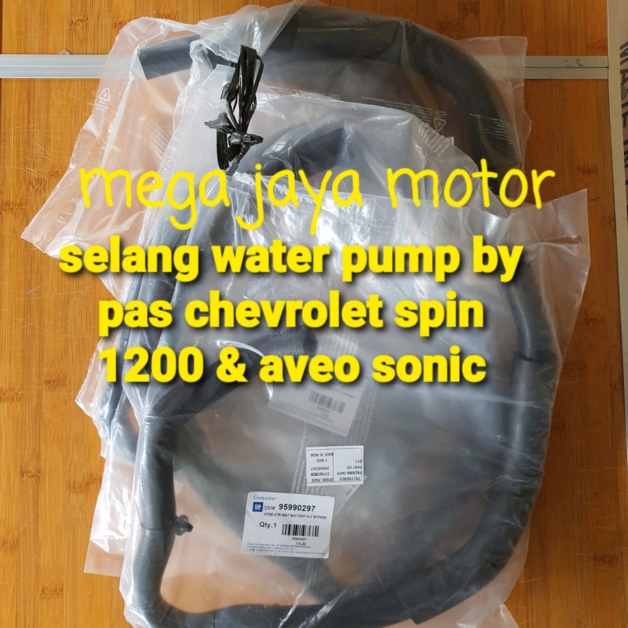 Jual Selang water pump by pas chevrolet spin 1200 12 aveo sonic 1400 14 ...