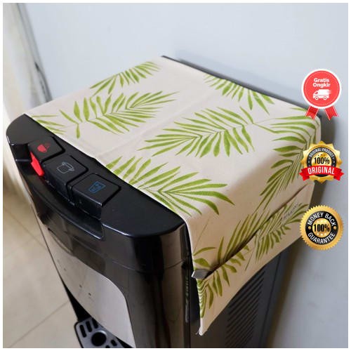 Jual Sarung Alas Dispenser Galon Bawah Kain Kanvas Linen Tebal Motif ...