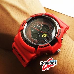 Jual Casio G-Shock Ferrari KW FULL MERAH | Shopee Indonesia
