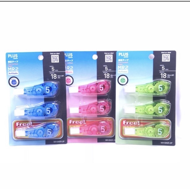 Jual refill correction tipex plus japan mr 2 isi 3 bh | Shopee Indonesia