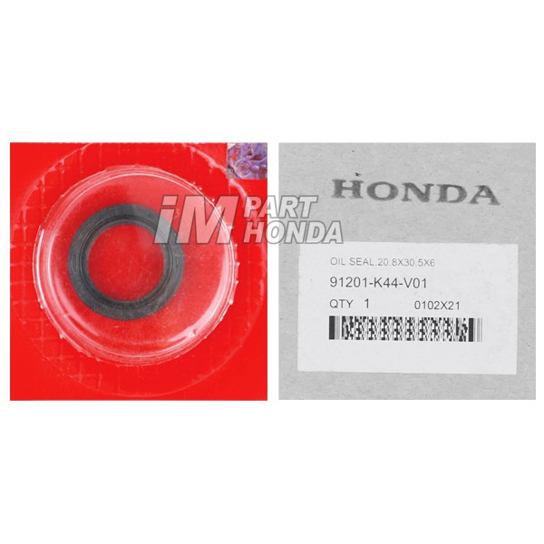 Jual 91201-K44-V01 Oil Seal Sil Magnet Kruk As Kanan 20.8X30.5X6 Beat ...