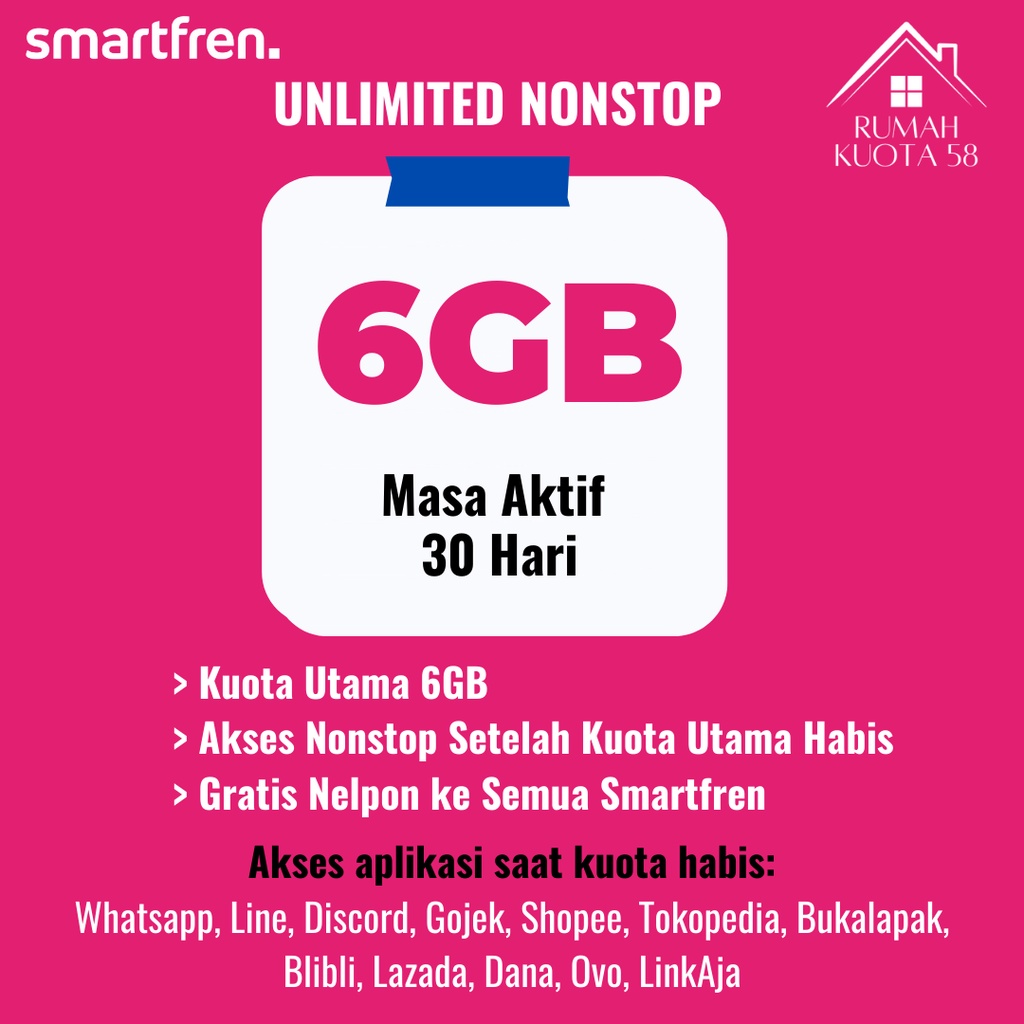 Jual PAKET DATA SMARTFREN MURAH UNLIMITED HARIAN, UNLIMITED NONSTOP | Shopee Indonesia