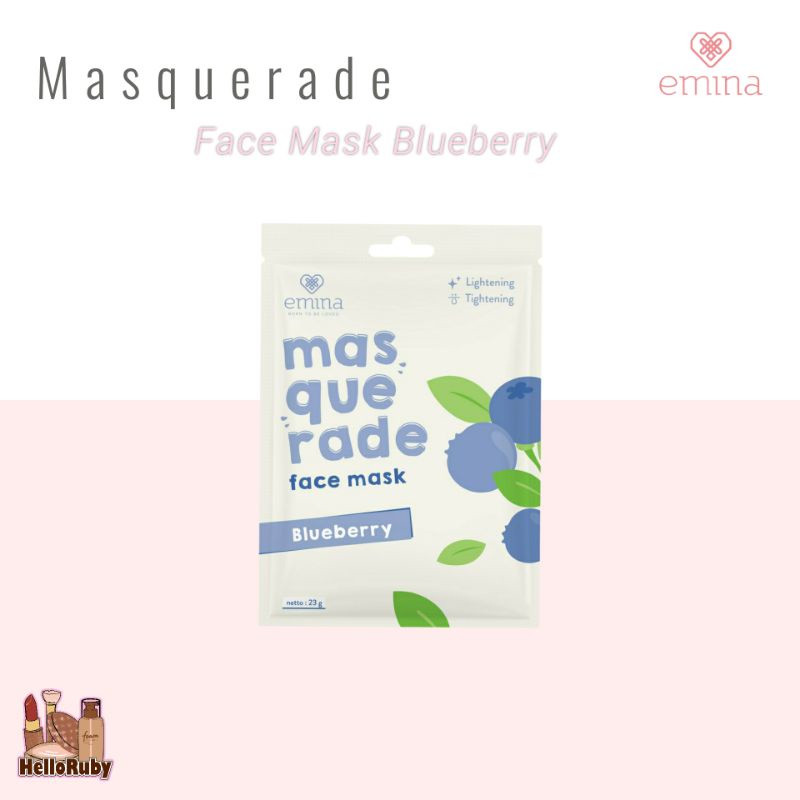 Jual Emina Masquerade Face Mask | Shopee Indonesia