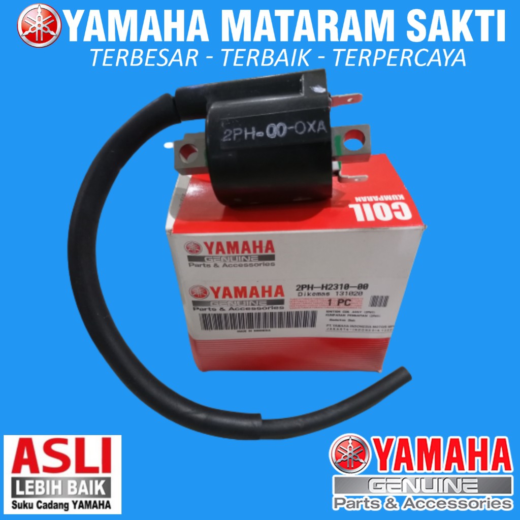 Jual KOIL / IGNITION COIL MIO M3 / MIO Z / MIO S / GEAR 125 / FINO 125 ...