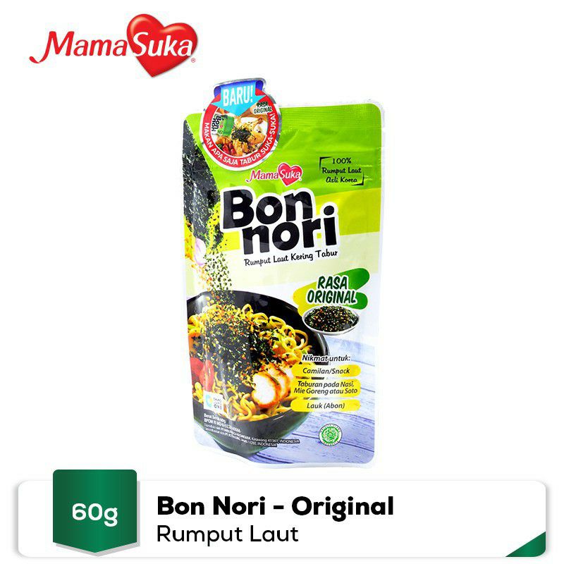 Jual Mama Suka Bon Nori Pouch 60 gr Original | Shopee Indonesia