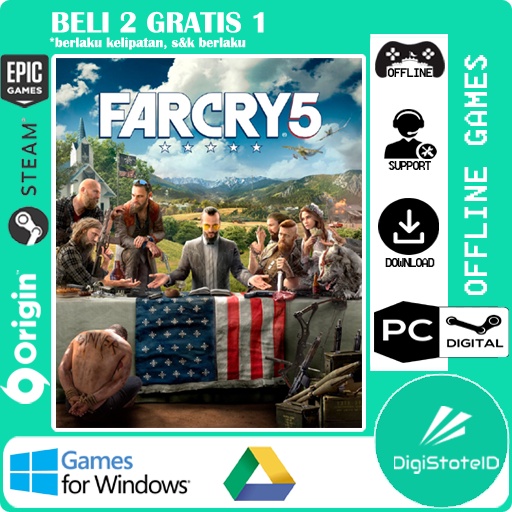 Jual Far Cry 5 FC 5 - Game PC | Shopee Indonesia