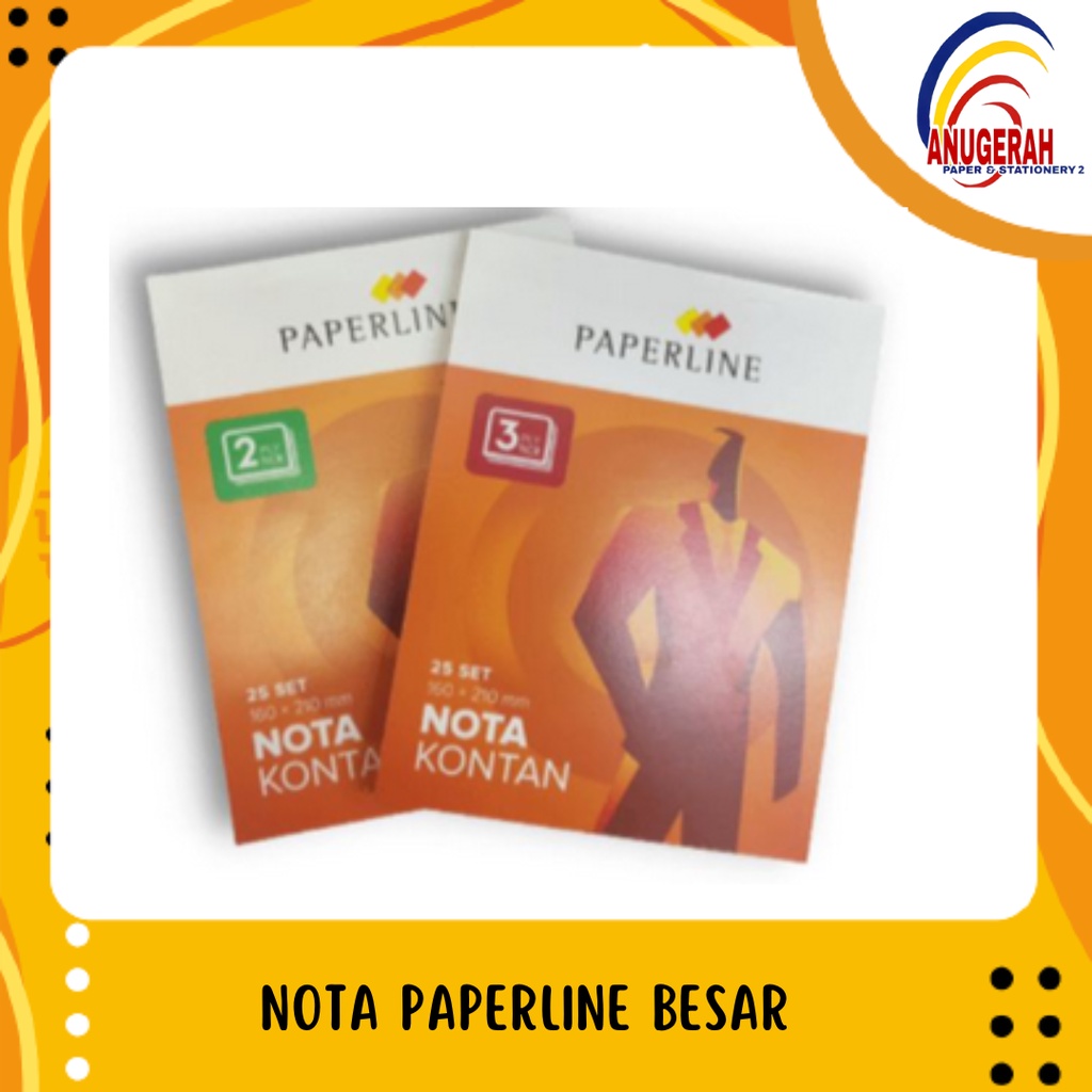 Jual NOTA PAPERLINE BESAR 2 PLY (PCS) | Shopee Indonesia