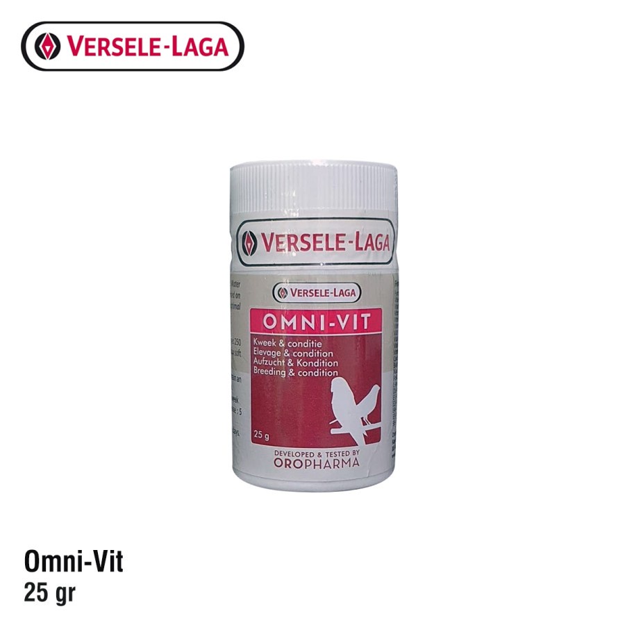 Jual Versele Laga Omni Vit 25gr vitamin burung Omni-Vit 25 gram ...