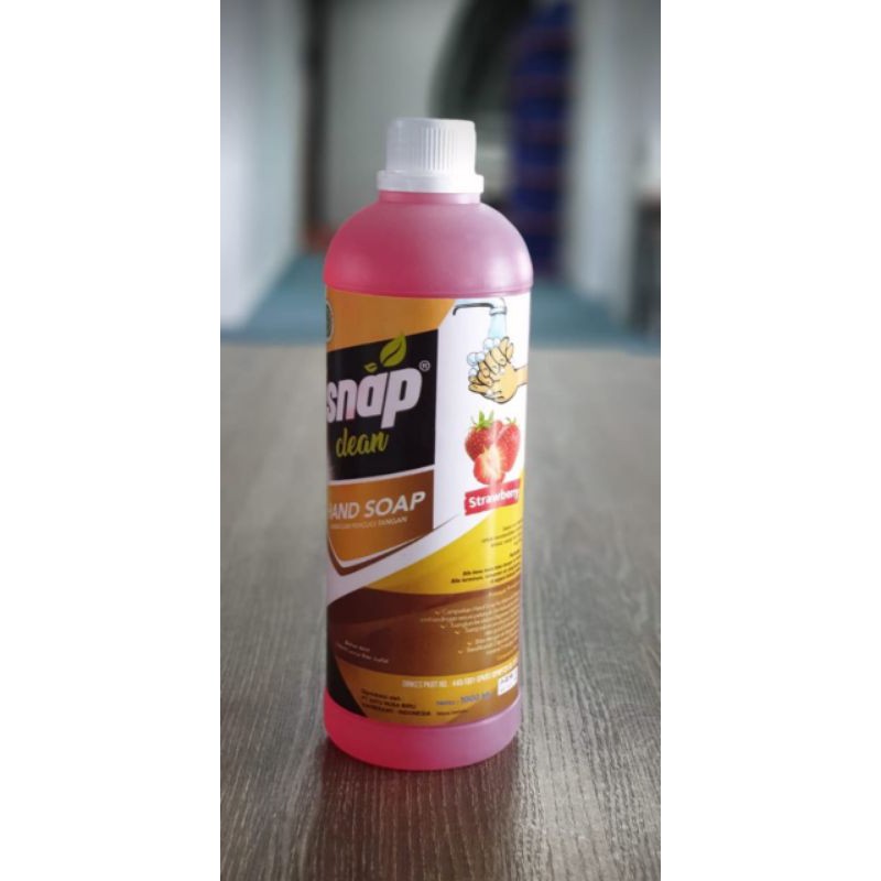 Jual Handsoap Snap Clean 1 liter | Shopee Indonesia