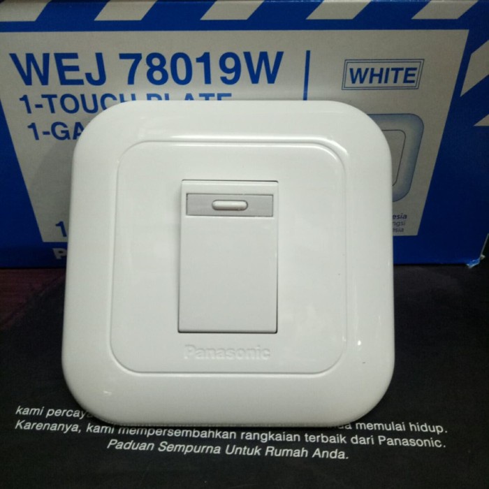 Jual Saklar Panasonic Tunggal Wej78019W | Shopee Indonesia