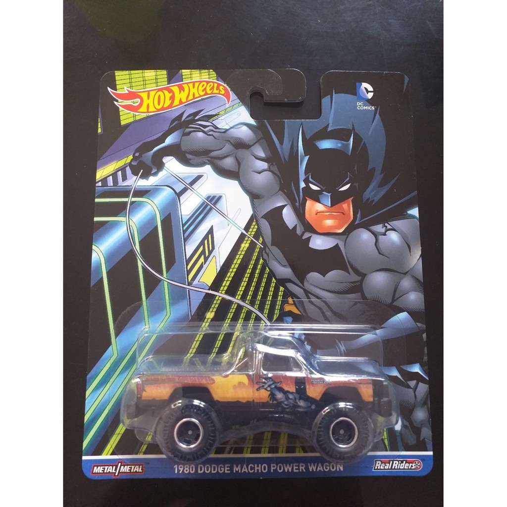 Jual HOT WHEELS RETRO SUPERMAN BATMAN 1980 DODGE MACHO POWER WAGON ...