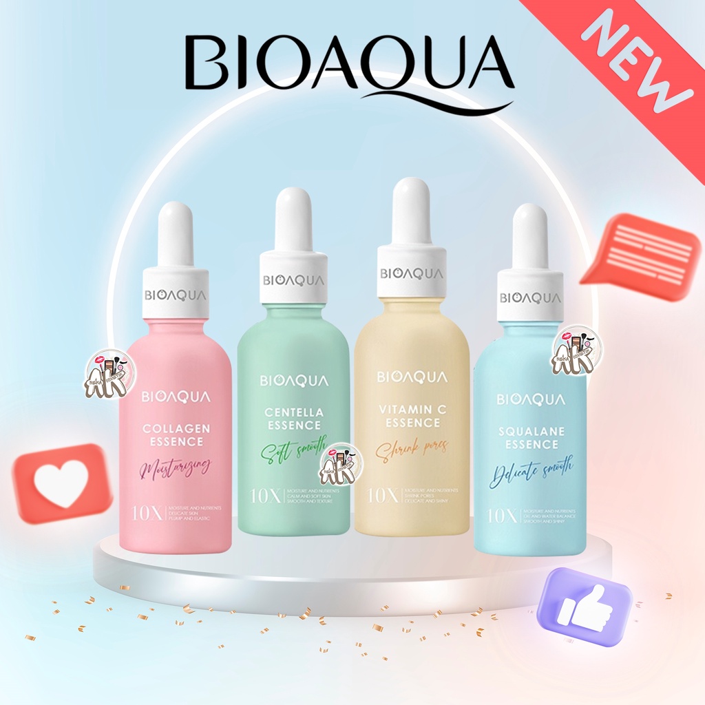 Jual Bioaqua 10x Essence Face Serum 30ml Centealla Collagen