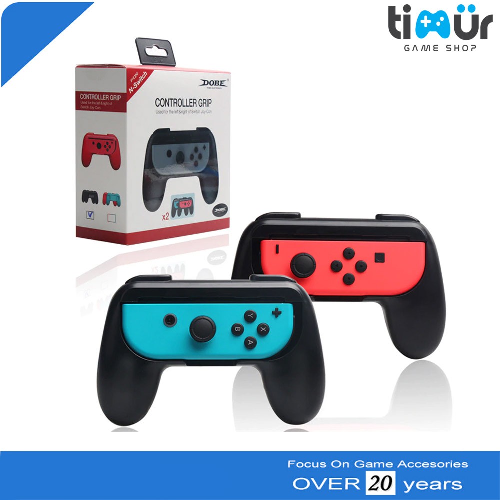 Jual Controller Grip Joy-Con Handle Kit 2 Pack Nintendo Switch DOBE ...