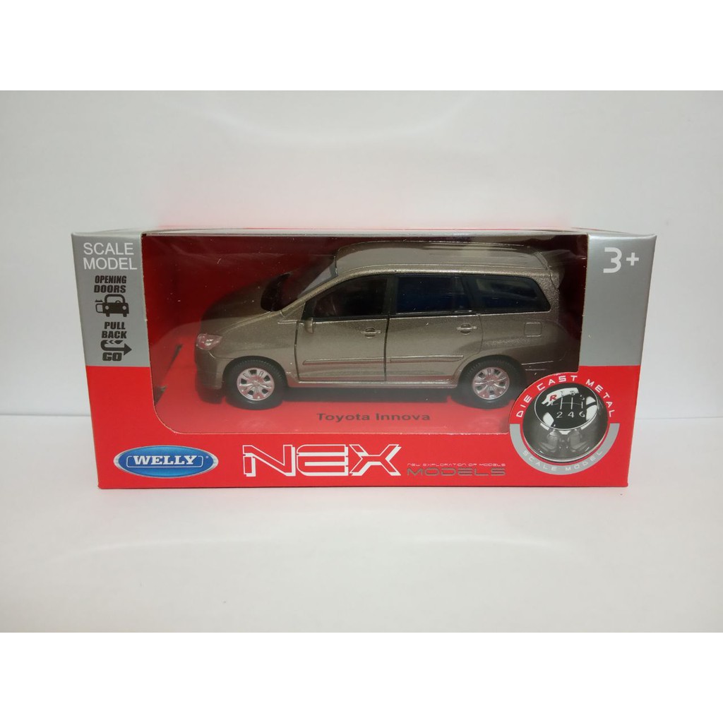 Jual Diecast Innova Miniatur Toyota Kijang Innova Mainan Model Mobil ...