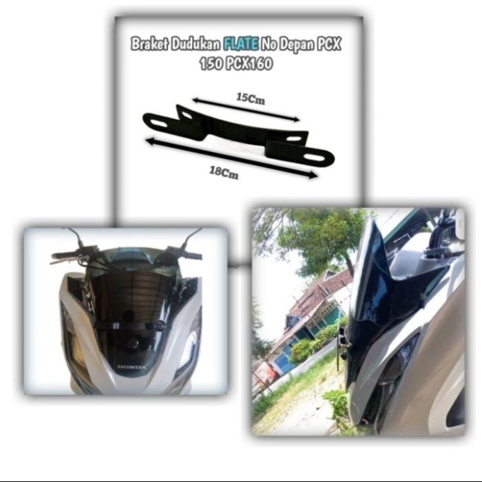 Jual Dudukan Plat Dudukan Plat Nomor Model Original Adv Pcx 150 Pcx 160 ...