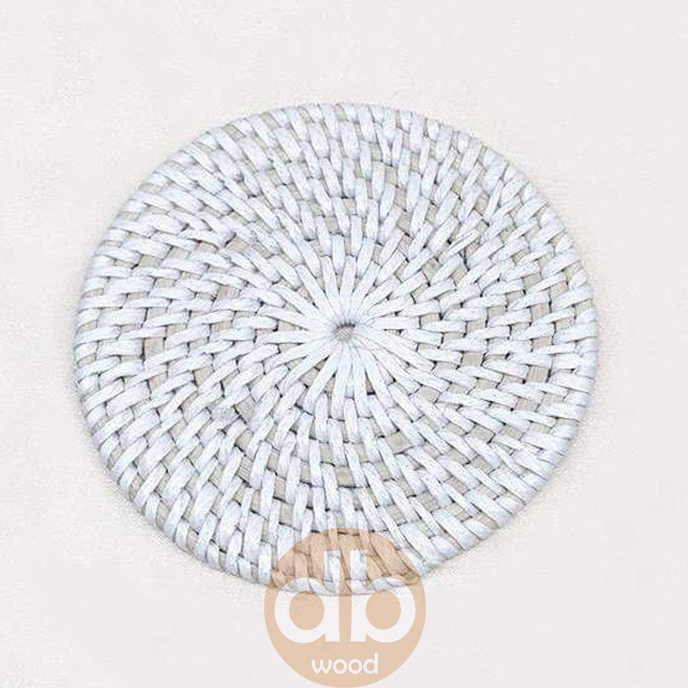 Jual Alas Piring Rotan | Tatakan Gelas Rotan 9cm | Shopee Indonesia