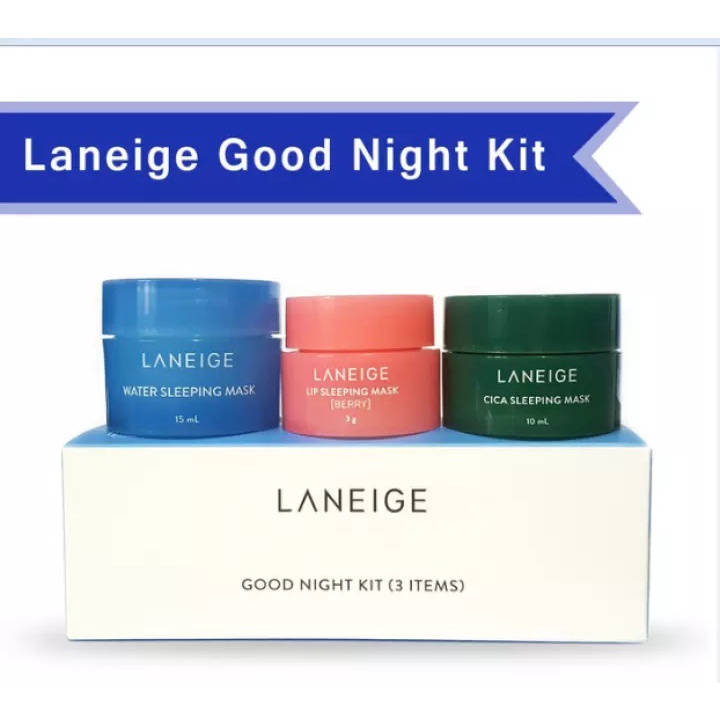 Jual Laneige Good Night Kit ( 3Items) | Shopee Indonesia