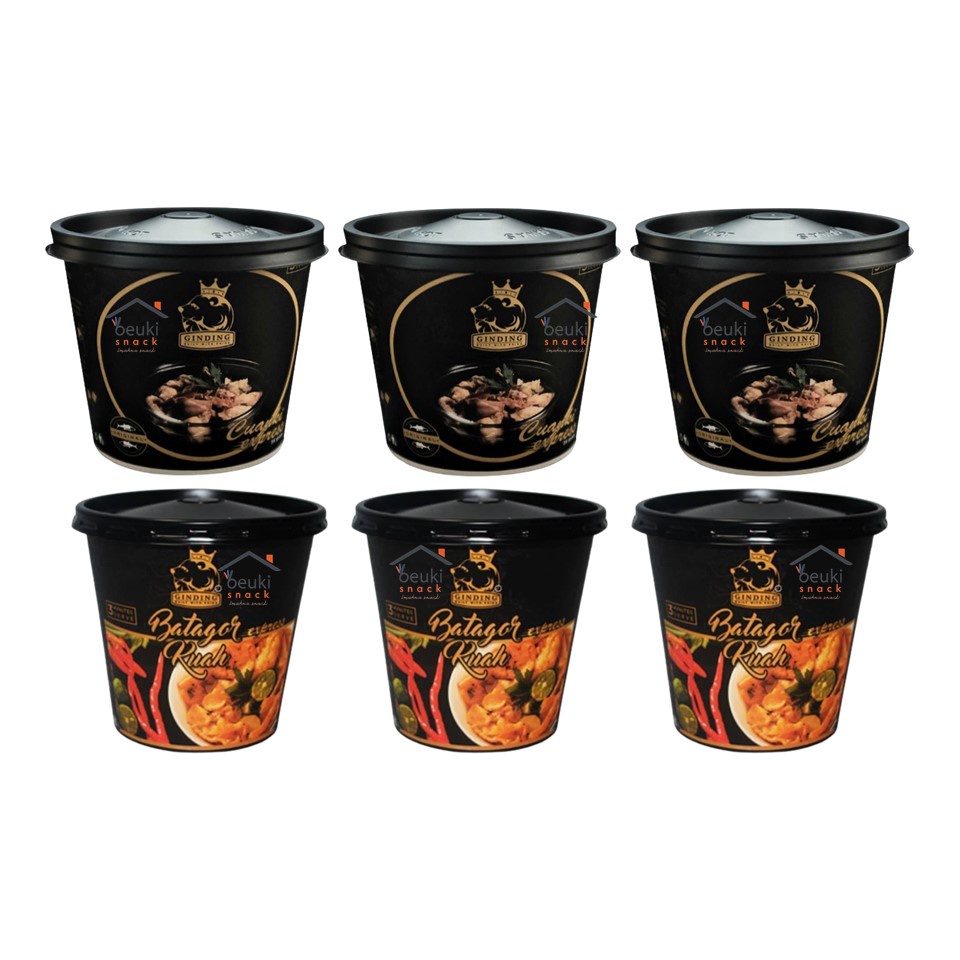 Jual PAKET ISI 6 CUP Ginding Instan Cup Batagor Kuah & Cuanki Express ...