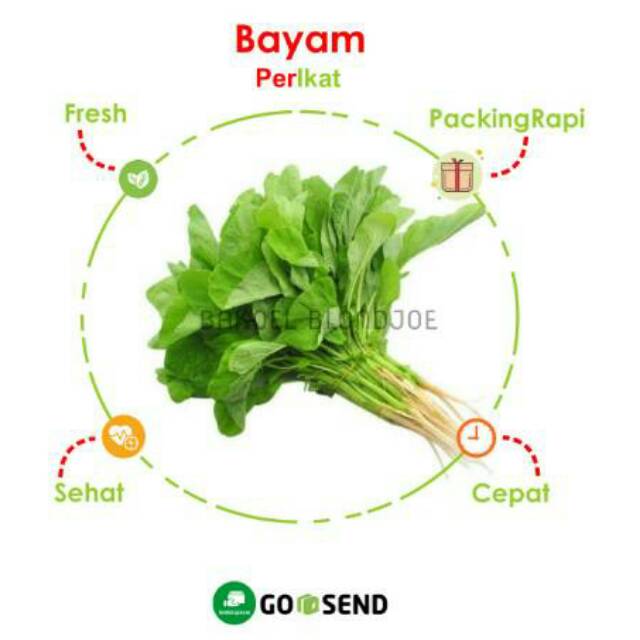 Jual BAYAM PER IKAT / SPINACH / FRESH VEGETABLES / VEGETABLE / SAYUR ...