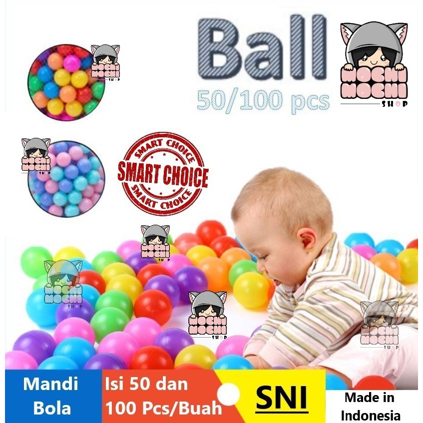 Jual Mandi bola anak anak isi 100 pcs SNI best seller termurah Kolam ...