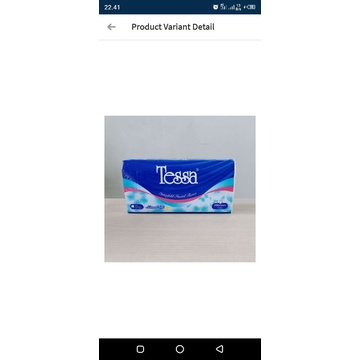 Jual Tissue Wajah TESSA & TIARA TISSUE FACIAL 250 s/2 ply | Shopee ...