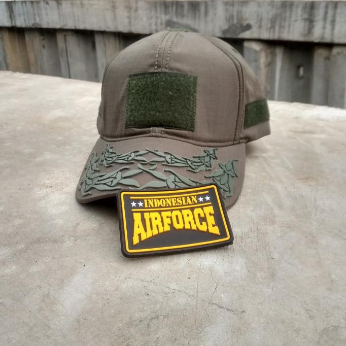 Jual Mudah Topi Velcro Pati Tni Ad Bunga 2 Hijau Gilaa!!! | Shopee ...