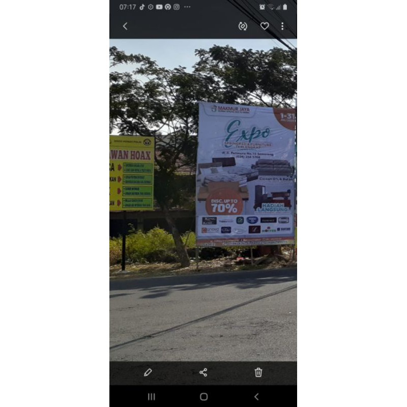 Jual Cetak mmt,umbul2,banner,spanduk,x banner,roll banner,baliho,umbul2 ...