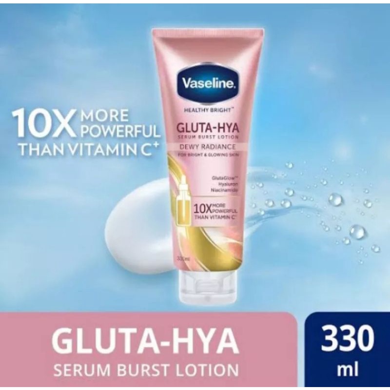 Jual Vaseline Gluta-Hya Dewy Radiance 330Ml | Shopee Indonesia