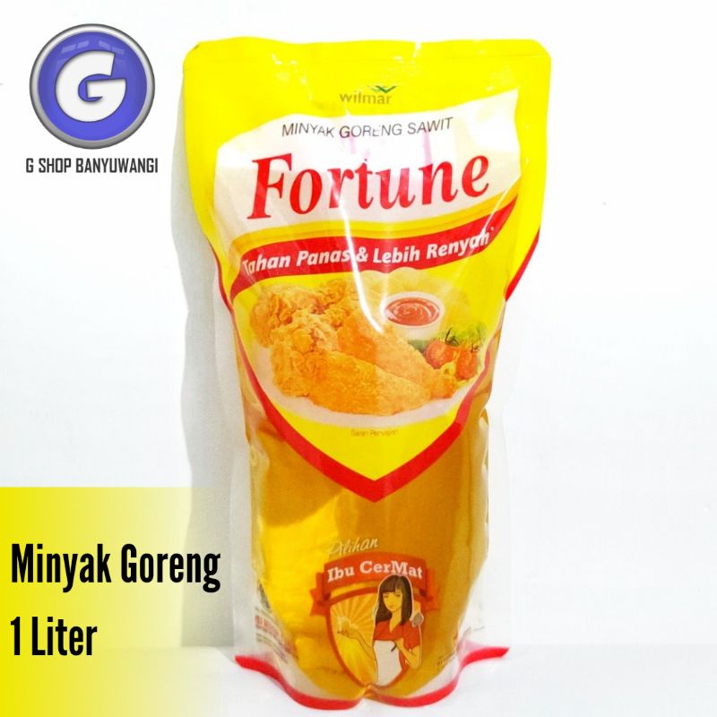 Jual Minyak Goreng Fortune 1 Liter | Shopee Indonesia