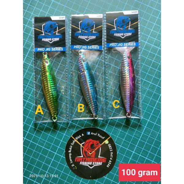 Jual Metal jig Tameme model Koika 60g 100g | Shopee Indonesia