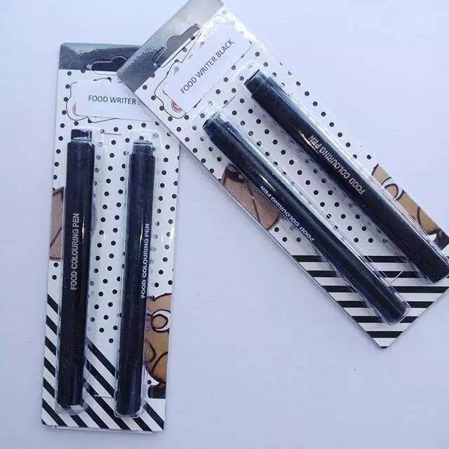 Jual Food write edible pen warna hitam | Shopee Indonesia