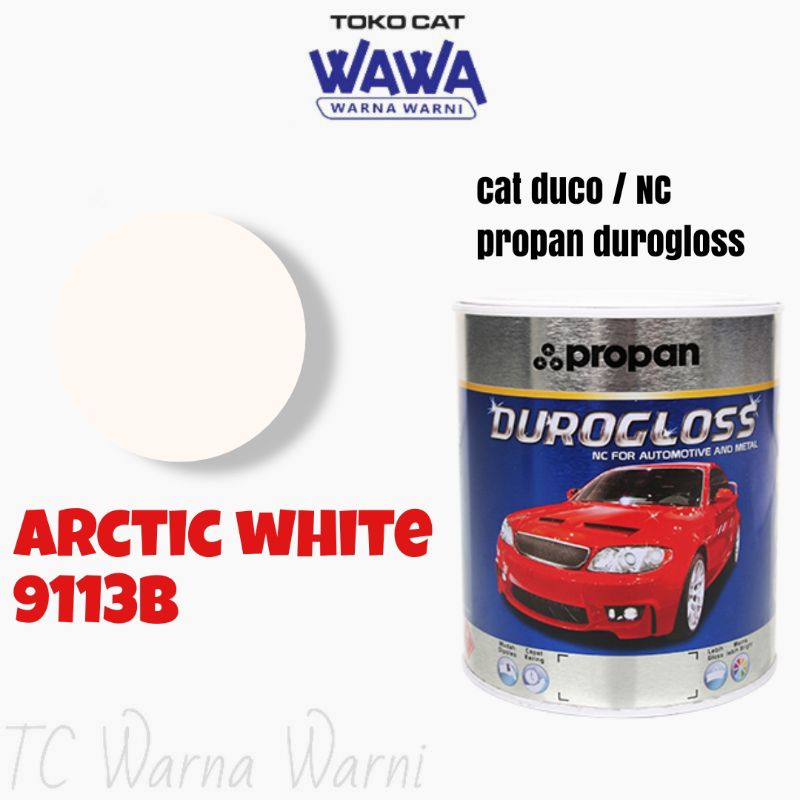 Jual cat duco propan durogloss NC Arctic White 9113B untuk otomotif ...