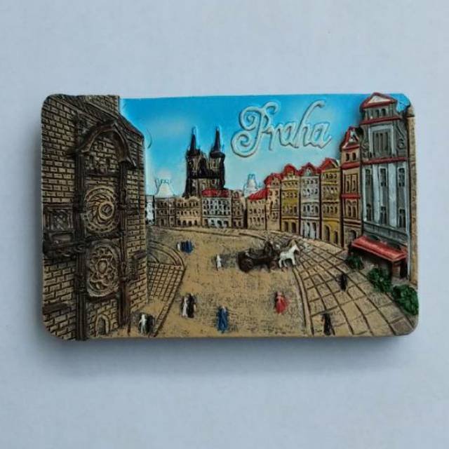 Jual Souvenir magnet kulkas praha cenderamata cekoslovakia oleh oleh ...