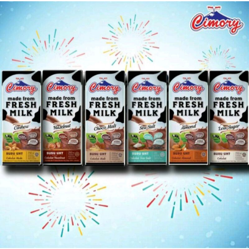 Jual Susu Cimory Fresh Milk / Susu UHT 250ml (Marie Regal) | Shopee Indonesia