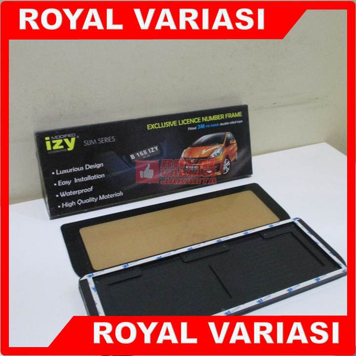 Jual Cover Plat Nomor Mobil Akrilik Ukuran 46cm/Dudukan/Tempat Plat ...