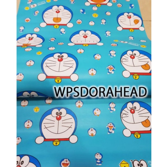 Jual Stiker Dinding Doraemon Big \\ Wallpaper Sticker Dora Head ...