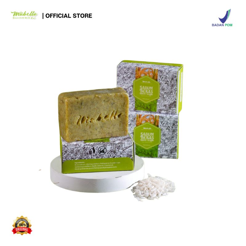 Jual MABELLO sabun beras hitam ORIGINAL / sabun bedda lotong/Sabun ...