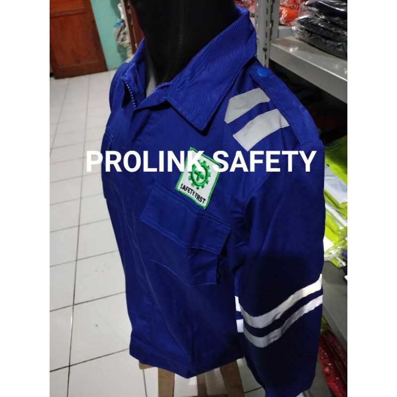 Jual SERAGAM BAJU SAFETY SCOTLIGT PUNDAK BIRU BCA BENHUR RESLETING ...