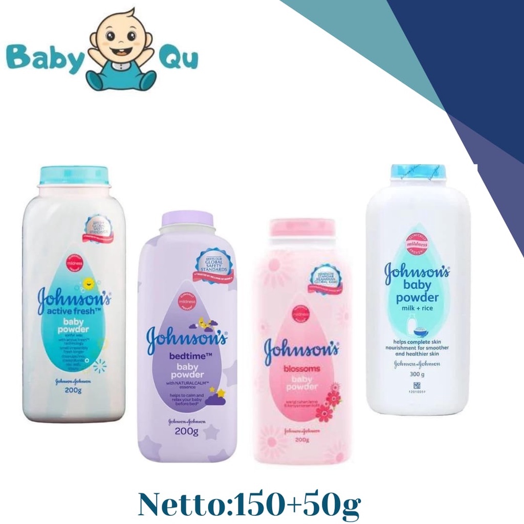 Jual Johnson's Baby powder Bedak Tabur Bayi Johnsons Blossom/Bedtime ...