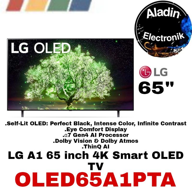 Jual SMART TV LG OLED65A1PTA 4K 65 INCH OLED MAGIC REMOTE OLED65A1 ...